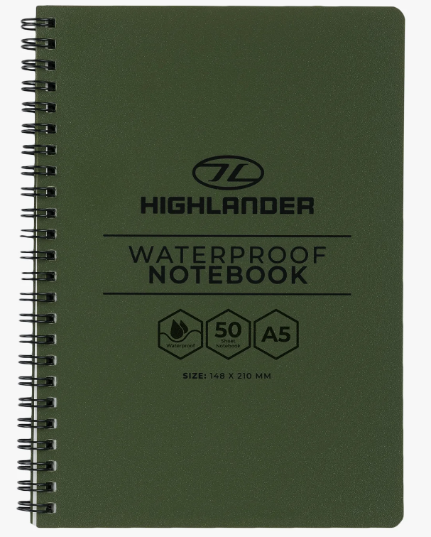 A5 WATERPROOF NOTEBOOK – Cadet Kit Shop