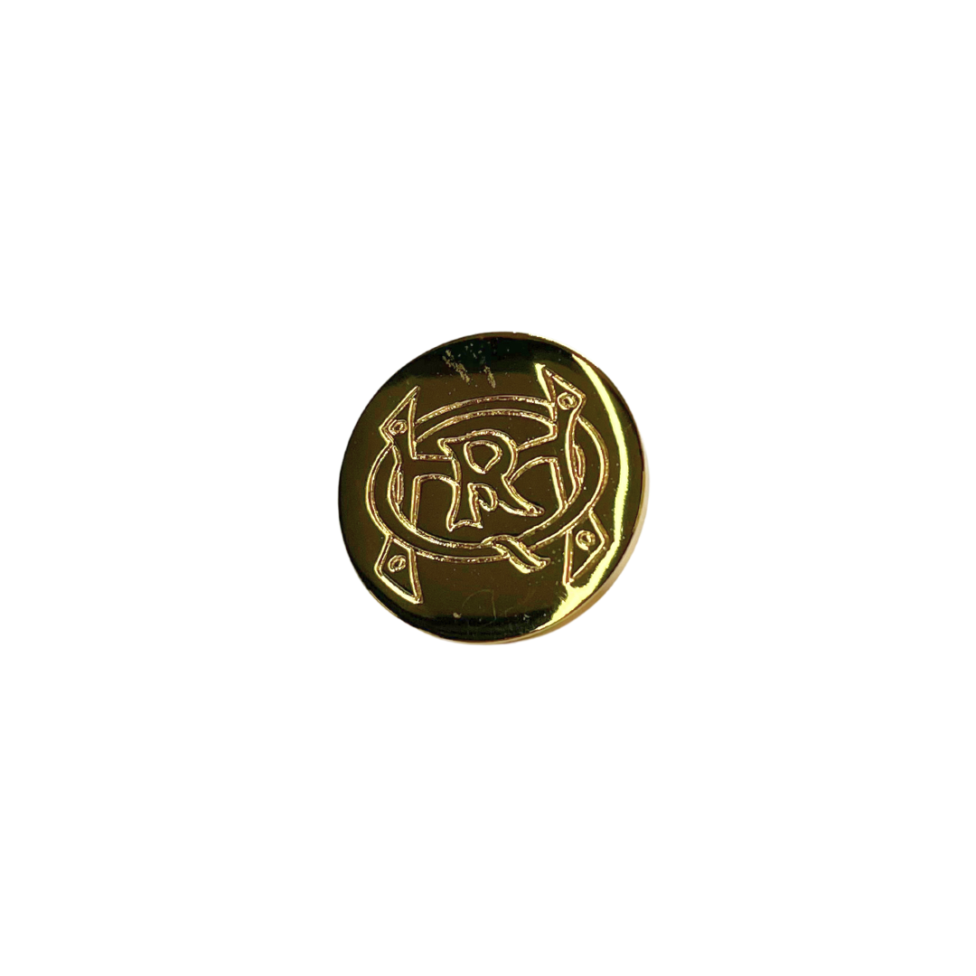 Officers Green Suit Buttons - Brass- QRH - Stamped - Small – Cadet Kit Shop