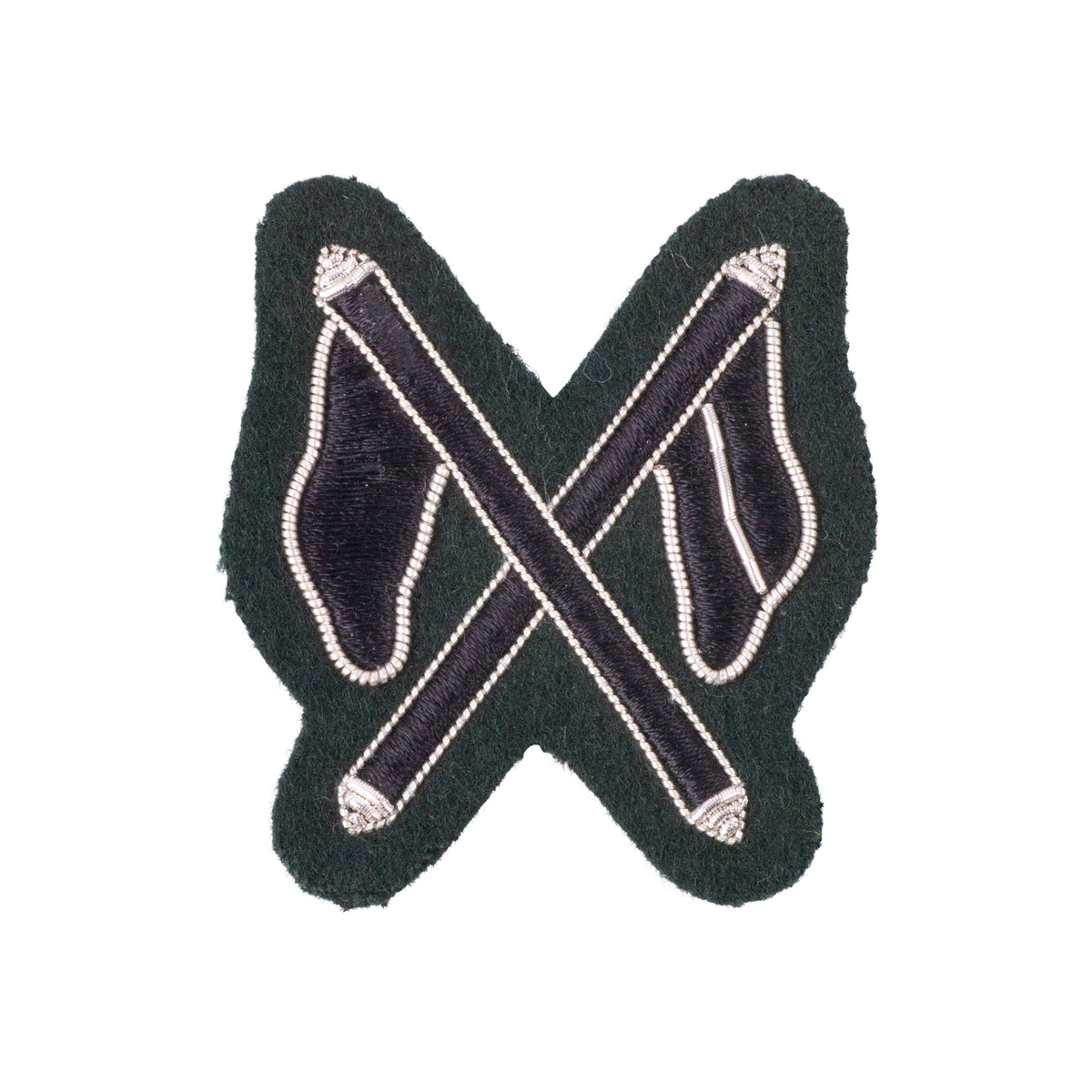 Rifles Mess Dress - Qualification Badge - Signaller (X Flags) - Black ...