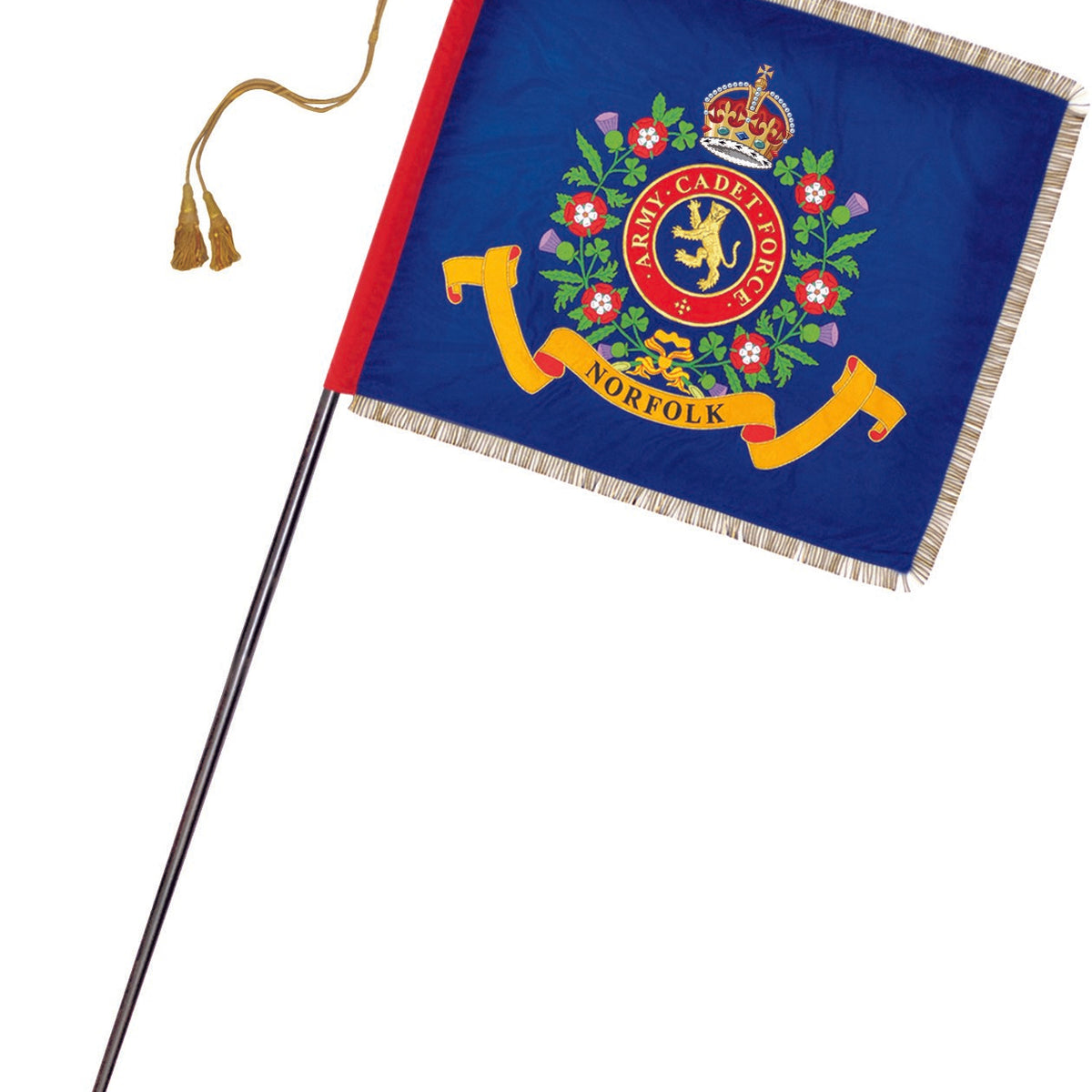 42" x 36" ACF Contingent Banner (Regal) - Hand Embroidered 2 1/4 inch ...