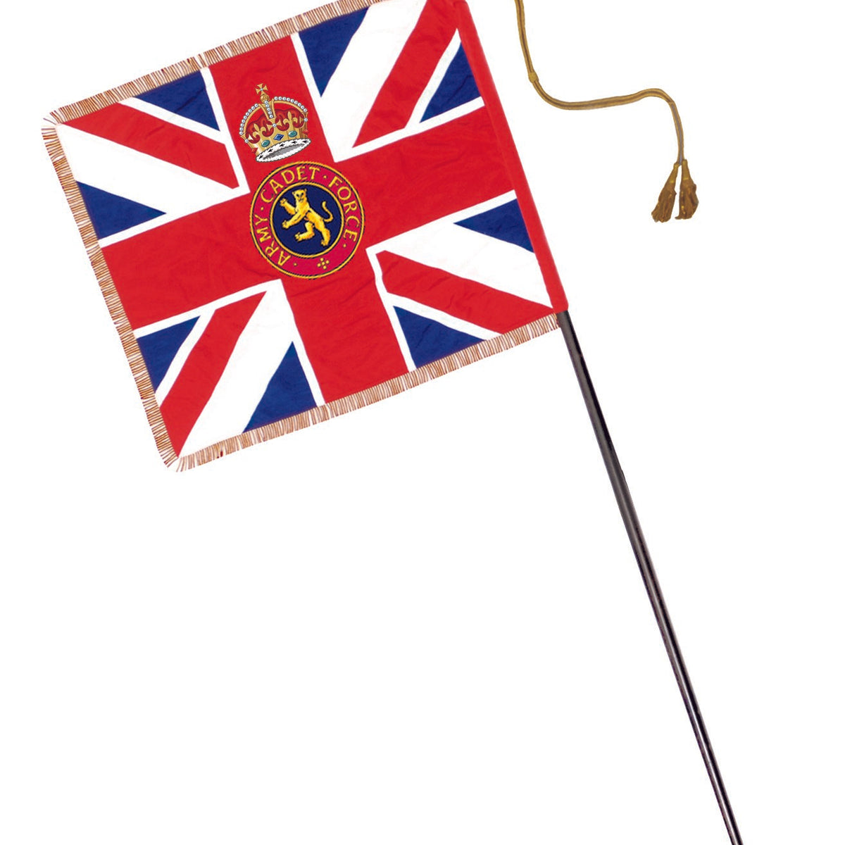 42" x 36" ACF Union Banner (Regent), Fully Printed - 2 1/4 inch gold c ...