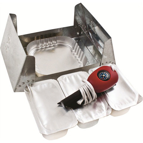 Lightweight Bushcraft Cooker- Including Fuel & Flint – Cadet Kit Shop