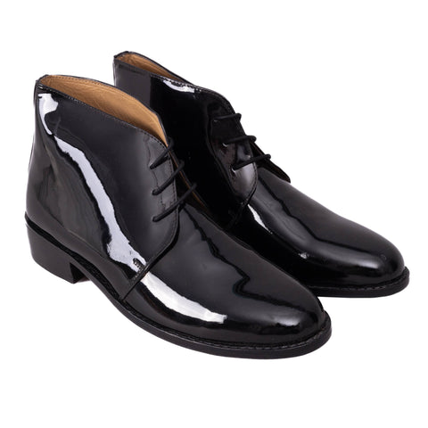 George Boot - Patent Leather with Spur Boxed | Ammo & Co | Parade ...