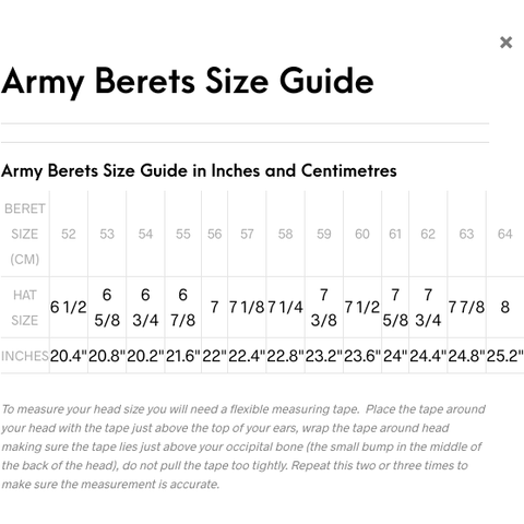 Genuine Issue RAF Air Cadets Beret | Ammo & Co | Headdress – Cadet Kit Shop