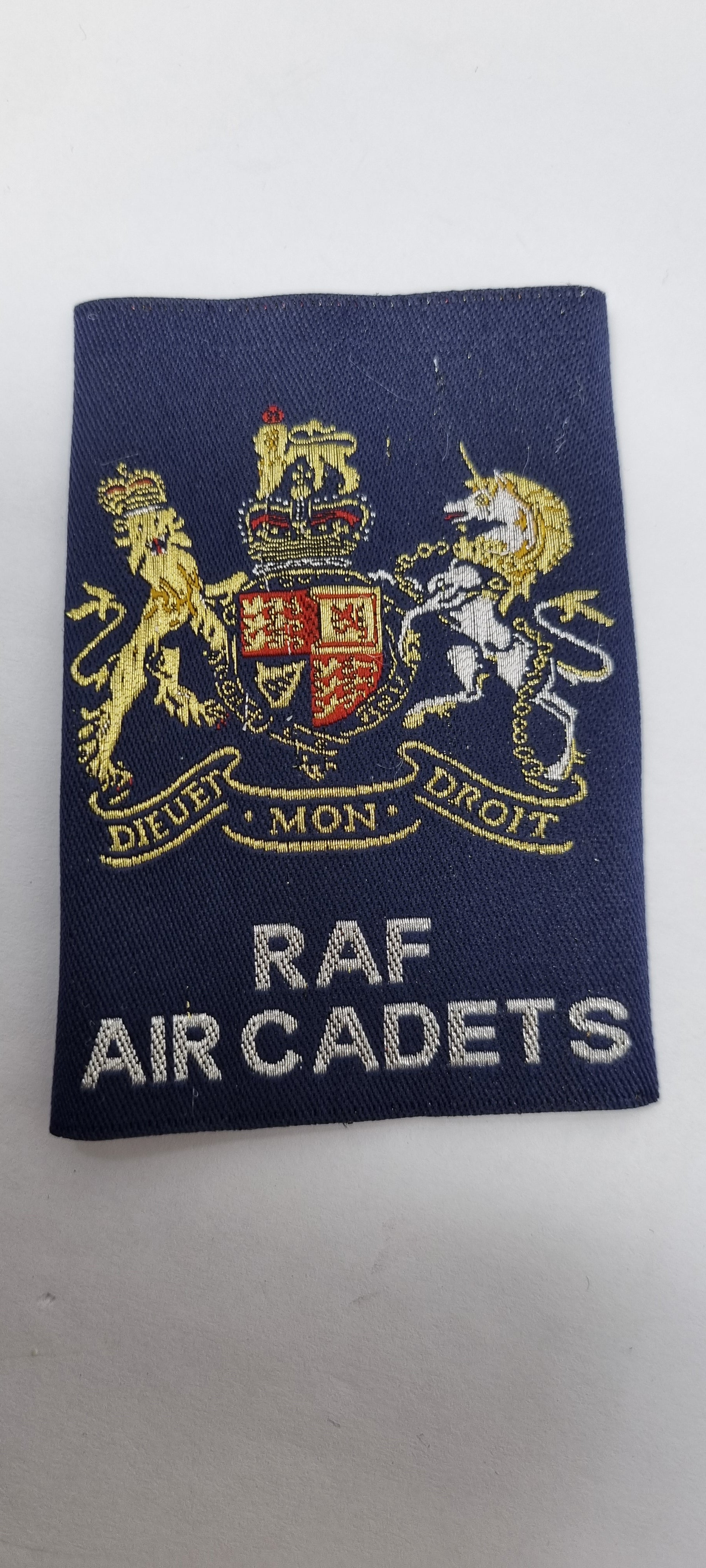 SNCO/WO Rank Slide - RAF Air Cadets - Blue Woven – Cadet Kit Shop