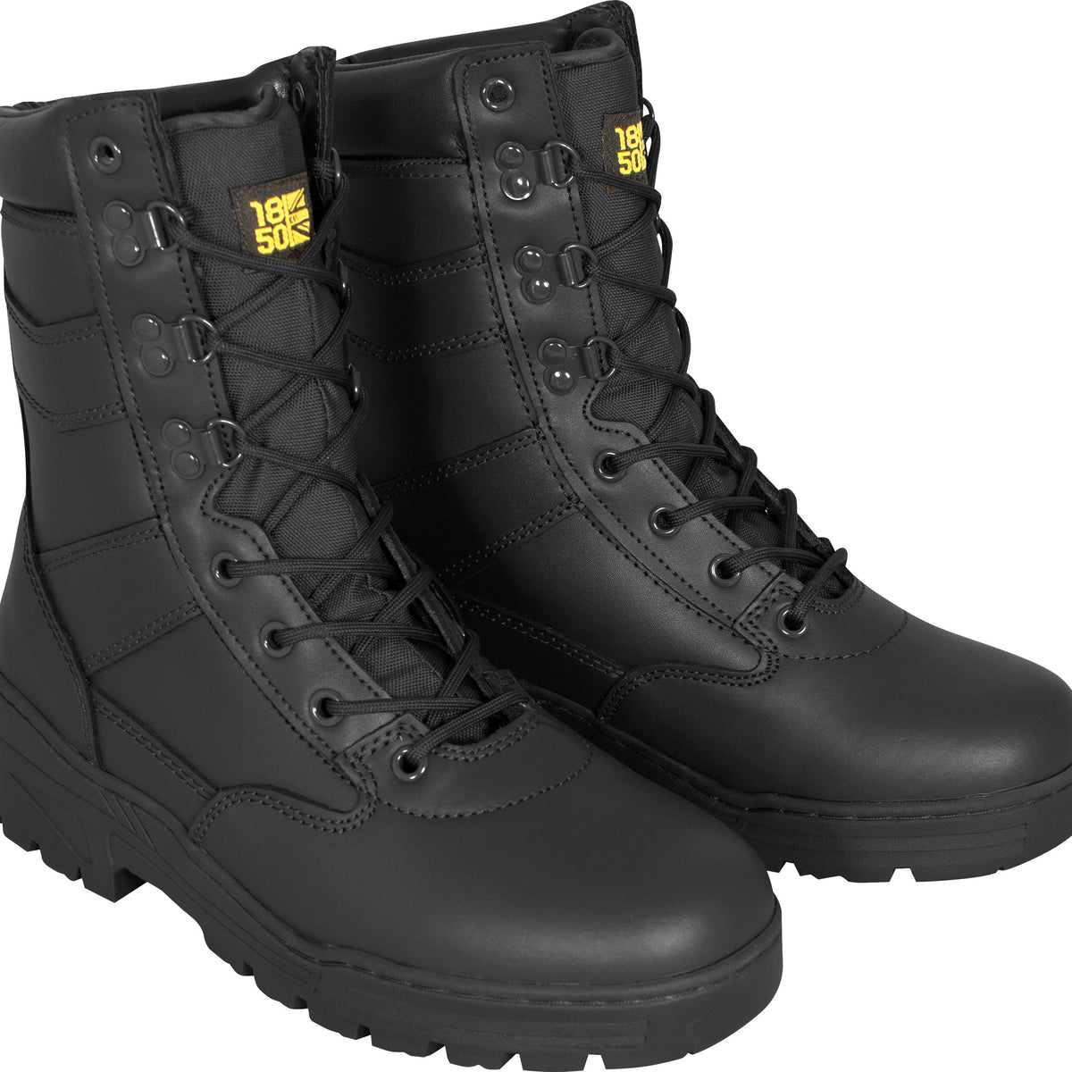 Black Army Cadet Boots | Full Leather Cadet Boot in Black – Cadet Kit Shop