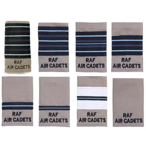 RAFAC - Officers' Rank Slide - Tan – Cadet Kit Shop
