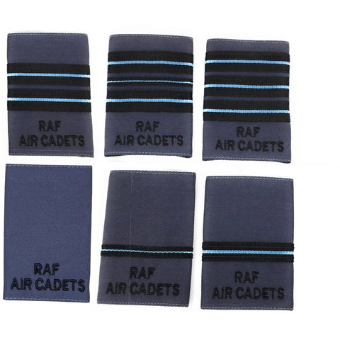 Officers No2 Full Dress Rank Slide - RAF Air Cadets - RAF Blue | Ammo ...